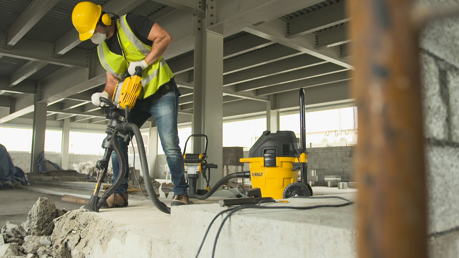 DeWalt - Floor and Wall Demolition - First and Ten Productions