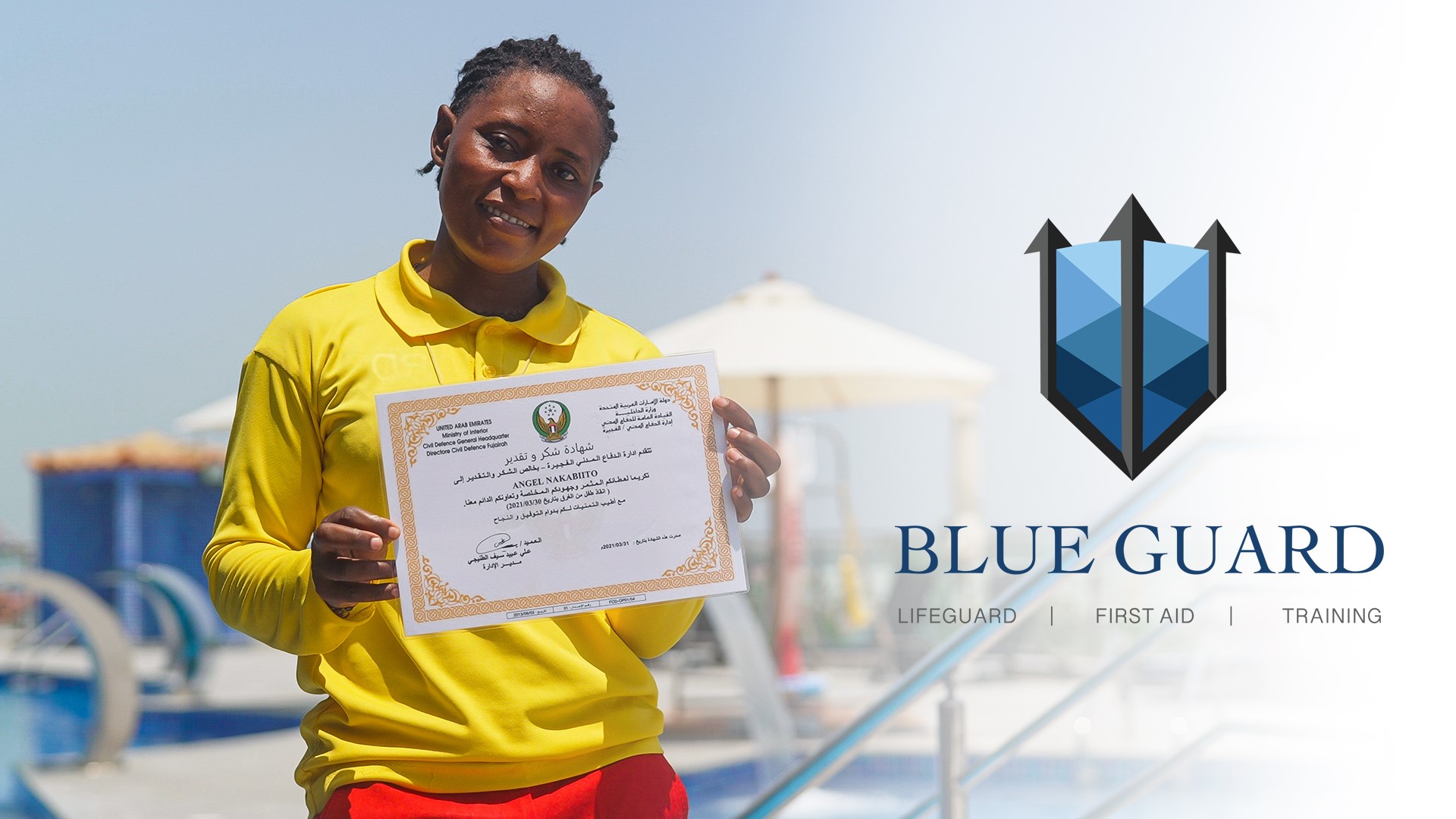 Blue Guard – Angel Rescue - First and Ten Productions